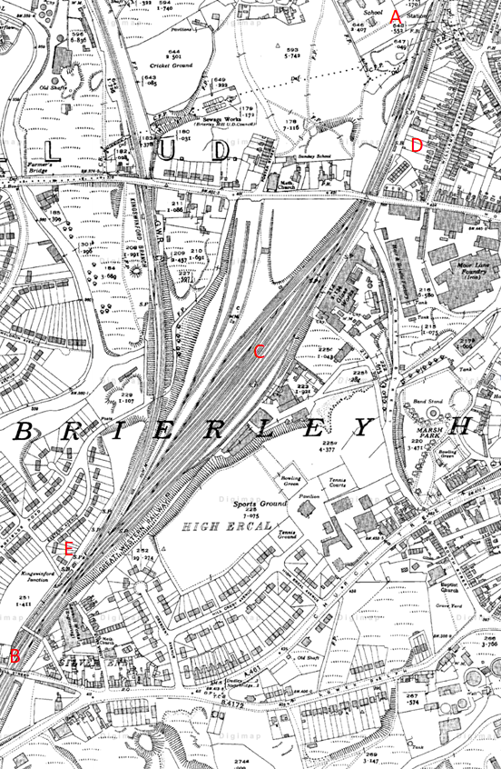 Kingswinford Junction 1949 – Engineering, history and ecclesiology