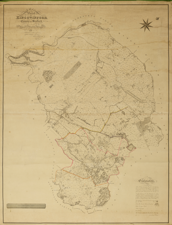 The Fowler maps of Kingswinford parish of 1822 and 1840 – Engineering ...